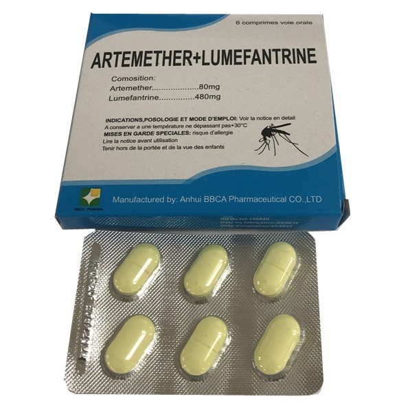 Las tabletas farmacéuticas compuestas Artemether Lumefantrine hacen ...